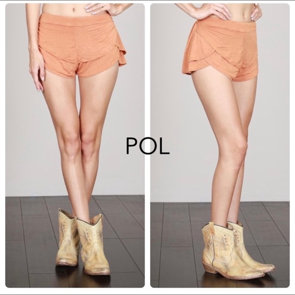 POL | Shorts | Pol Overlapping Layer Shorts | Poshmark